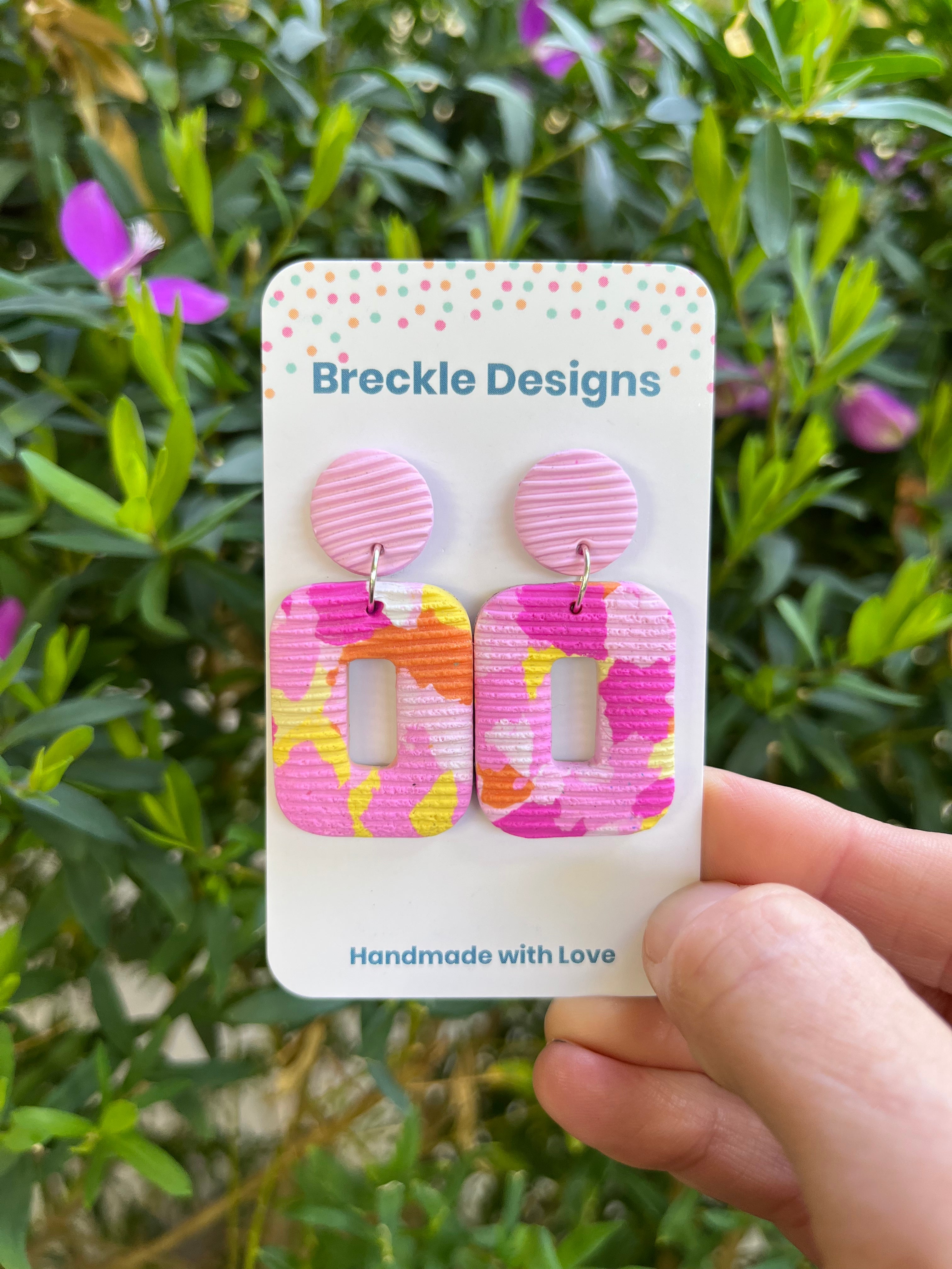 Macy's - Square Dangles - Summer Sky – breckledesigns